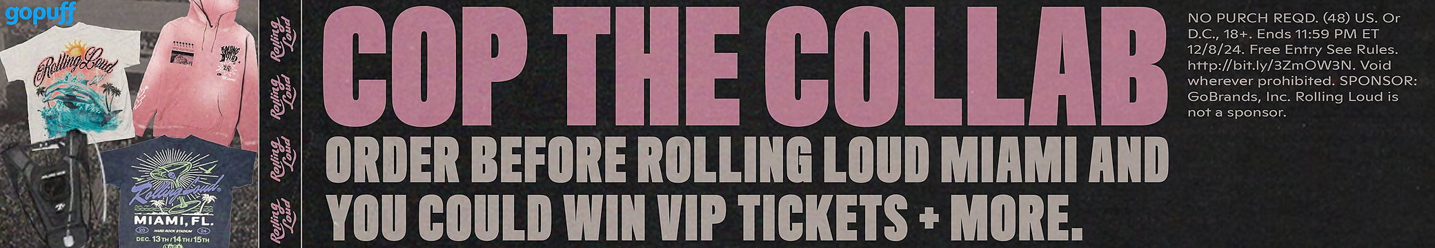 Rolling Loud Merch Delivery Near Me | Buy Rolling Loud Merch Online ...