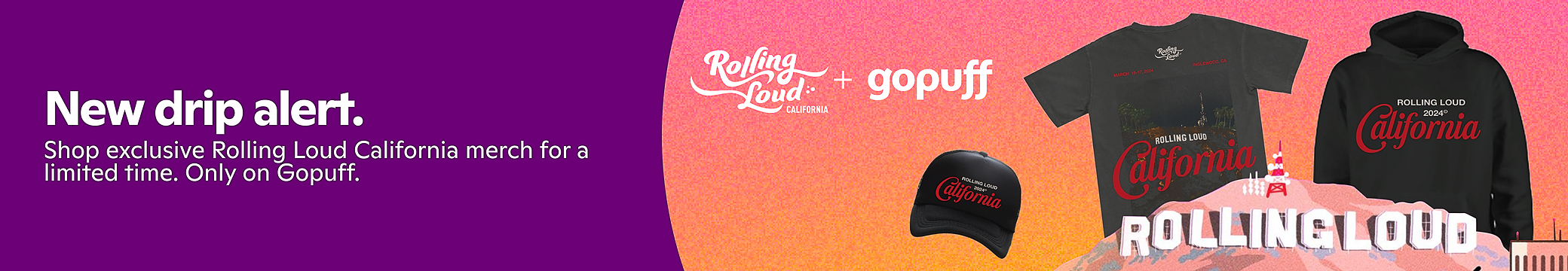 Rolling Loud 2024 Delivery Near Me | Buy Rolling Loud 2024 Online | Gopuff